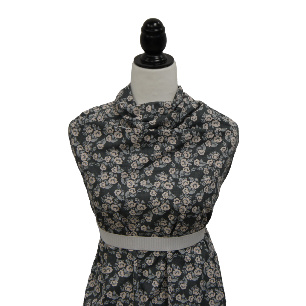 Poly Cotton -Poppy Flower - Elegant Fabrics